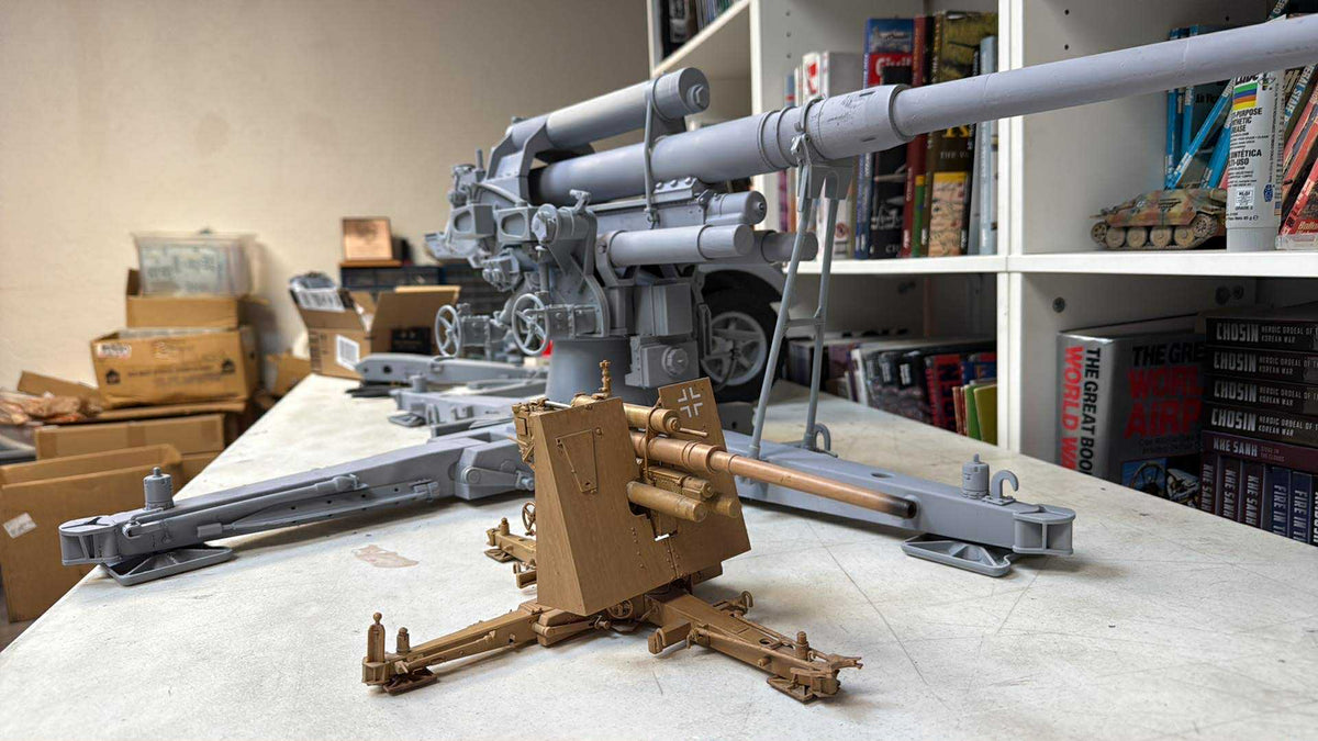 FOA027-FLAK36 1/6 Flak 36/37 Gun — Field of Armor Tanks