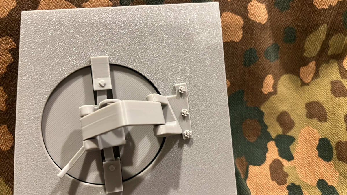 FOA003-407-3D Panther Rear Turret Hatch (Functional) — Field of Armor Tanks