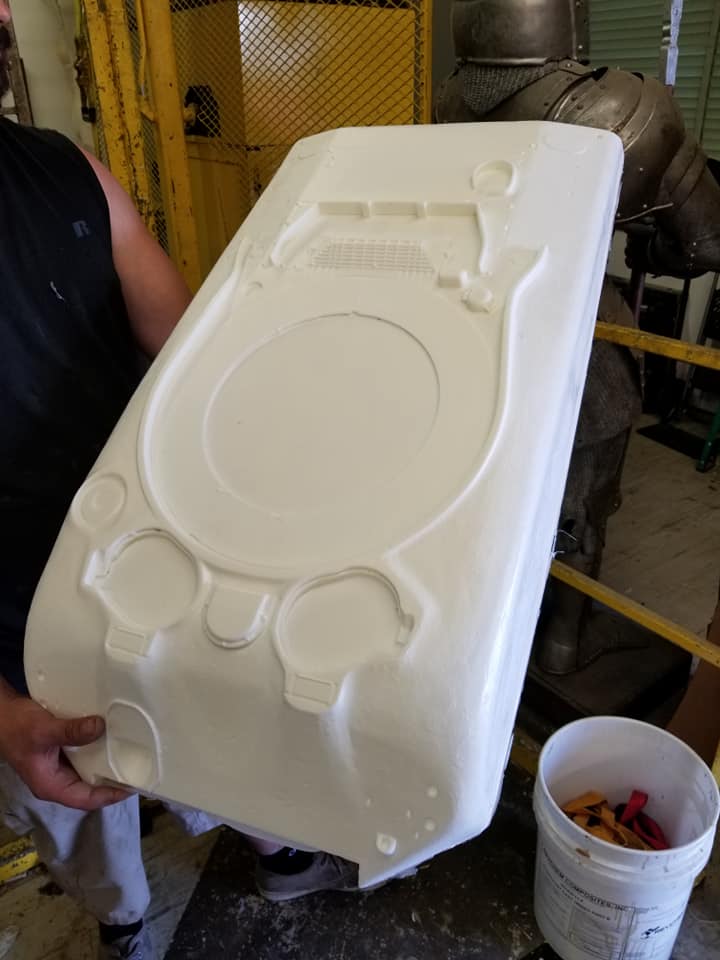 FOA011-CASTHULL Late Cast Hull for 1/6 Dragon M4A3 Sherman Tanks ...