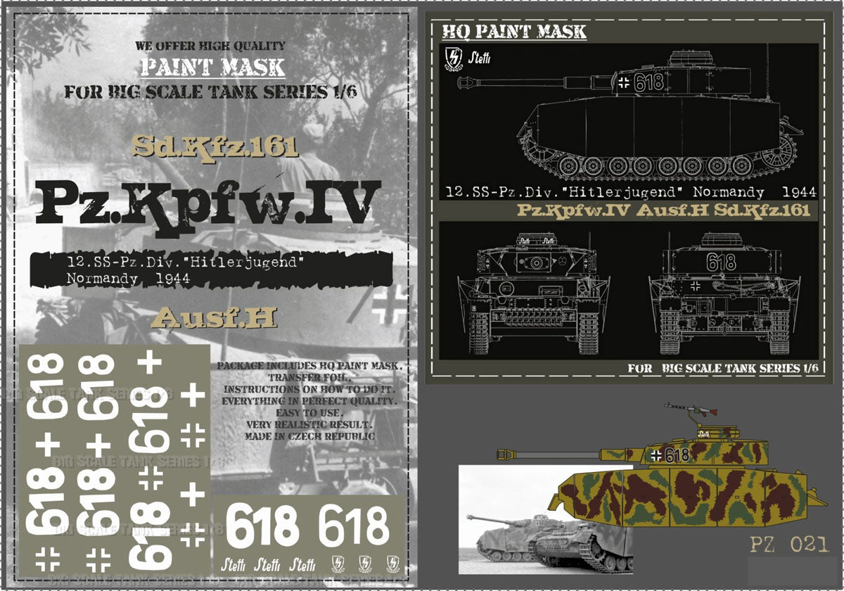 HQ-PZIV021 — Field of Armor Tanks