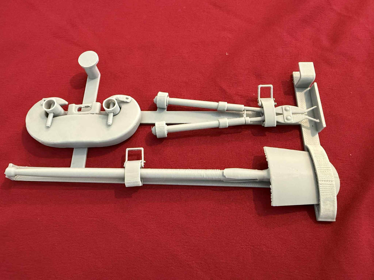 FOA003-740 Panther/Jagdpanther Shovel & Wire Cutter Bracket — Field of ...