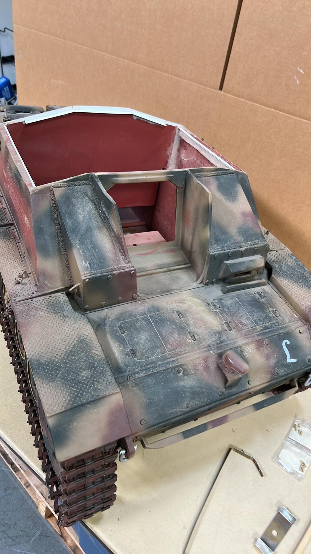 STUH42BUILT 1/6 StuH.42 Ausf.G Fully Built/Painted with 2 Figures ...